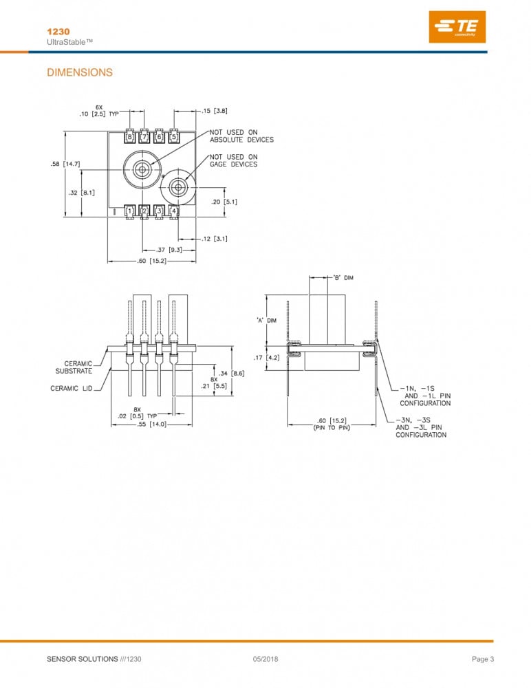 1230 series datasheet page 3