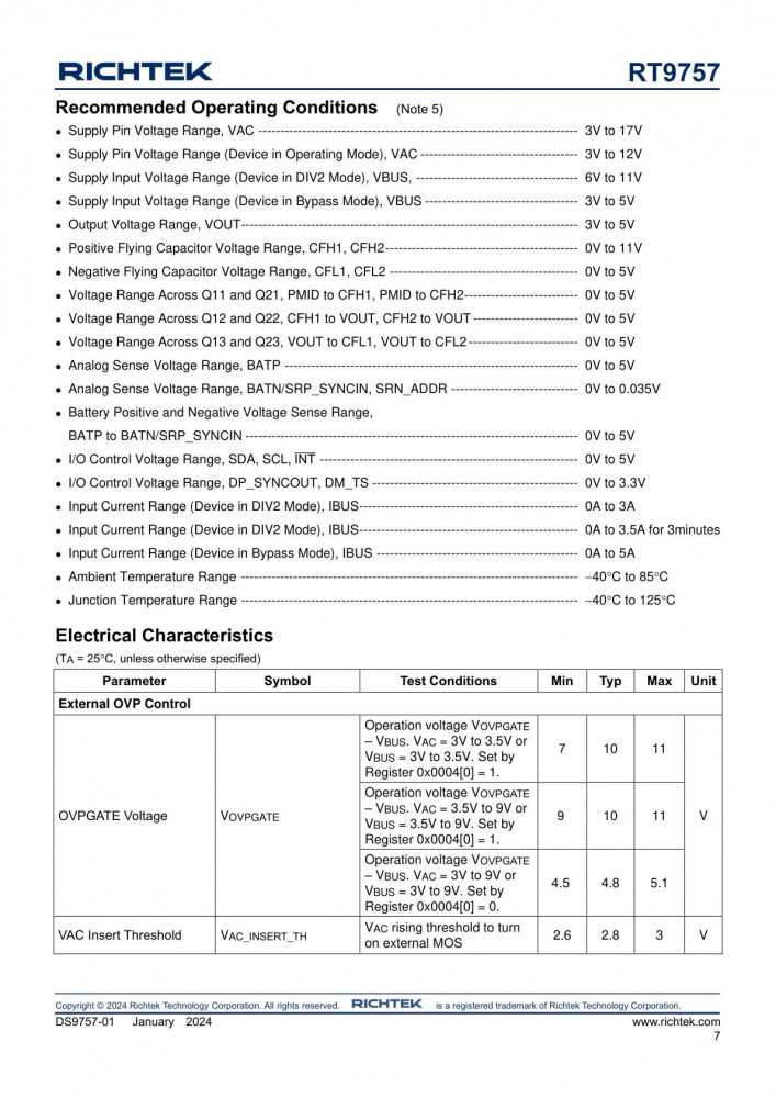 RT9757 technical document page 7