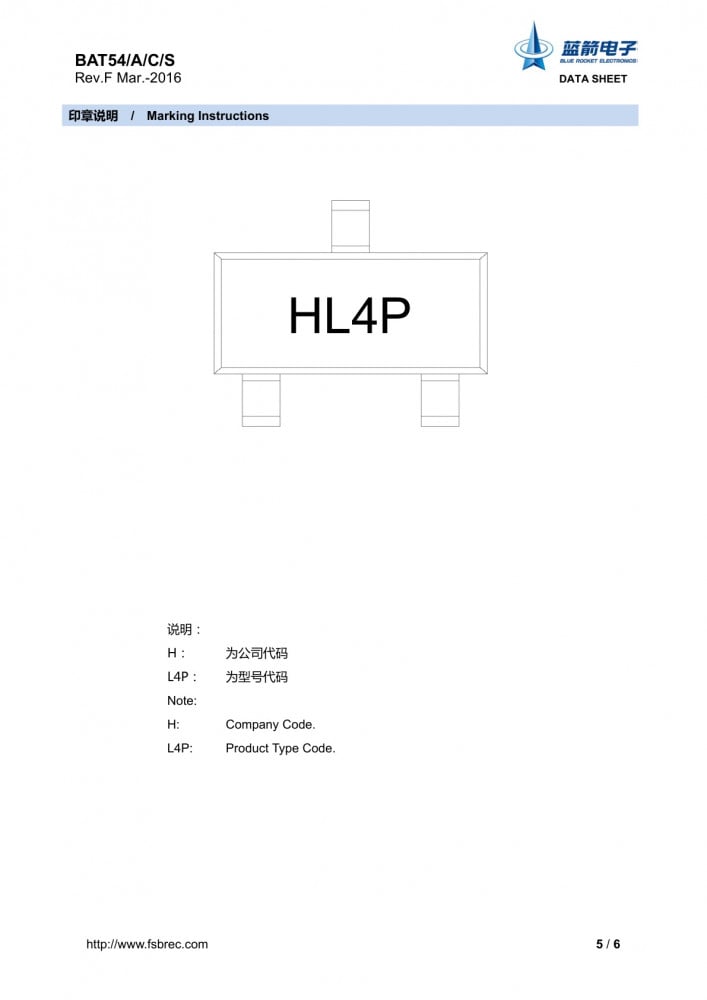 BAT54A datasheet page 5