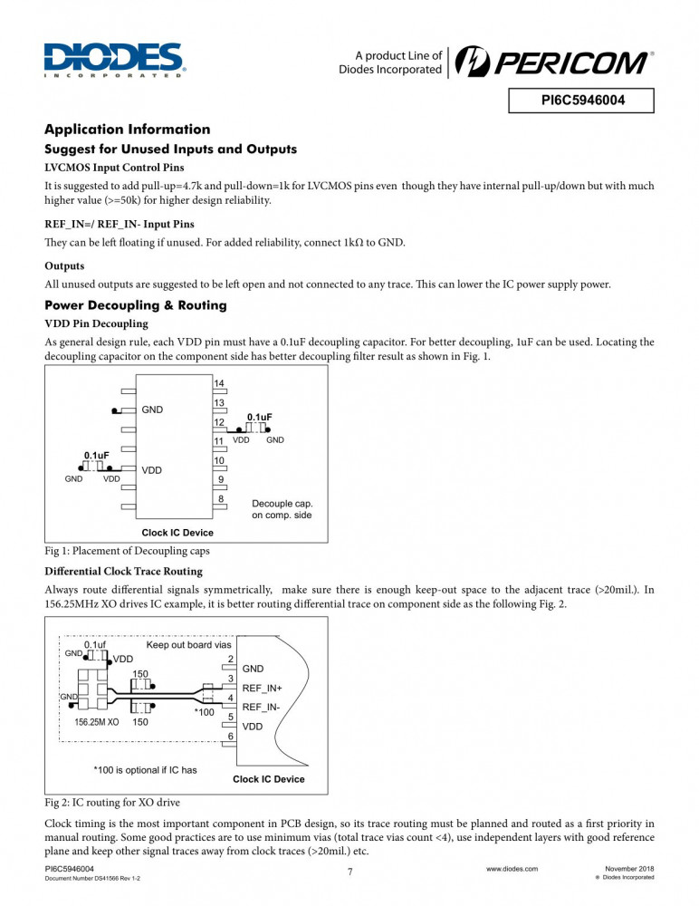 PI6C5946004 datasheet page 7