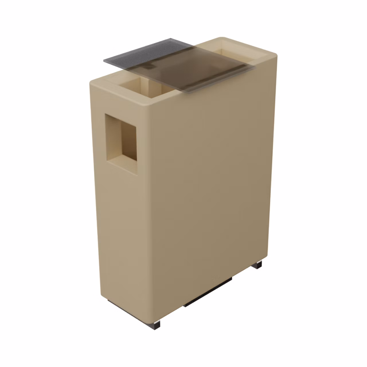 ConnTAK50 Header, Single Row, Vertical, Surface Mount, 4 Circuits, Key B, Natural, with Pick-and-Place Tape for sale