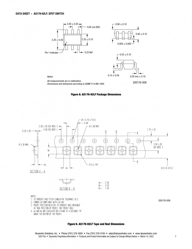AS179-92LF datasheet page 7