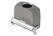 Heavy-Duty Standard (STD) Single Lever Coupler, Die-cast Aluminum, with 1 Lever, Top Entry, with Gasket, Size 16B «77x27», Pg29 Thread, High Construction, Grey for sale