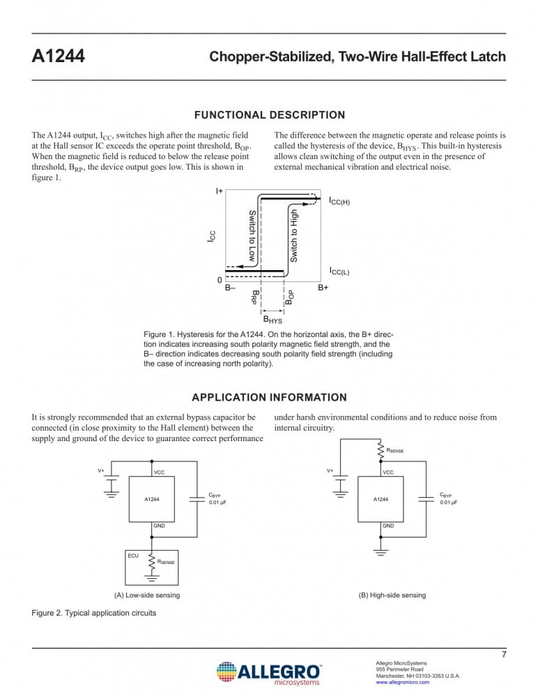 A1244 datasheet page 7