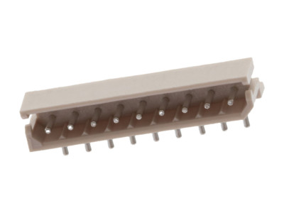 2.50mm Pitch, Mini-SPOX PCB Header, Single Row, Right-Angle, Through Hole, Tin Plating, Friction Lock, 13 Circuits, Bag, 3.50mm PC Tail Length