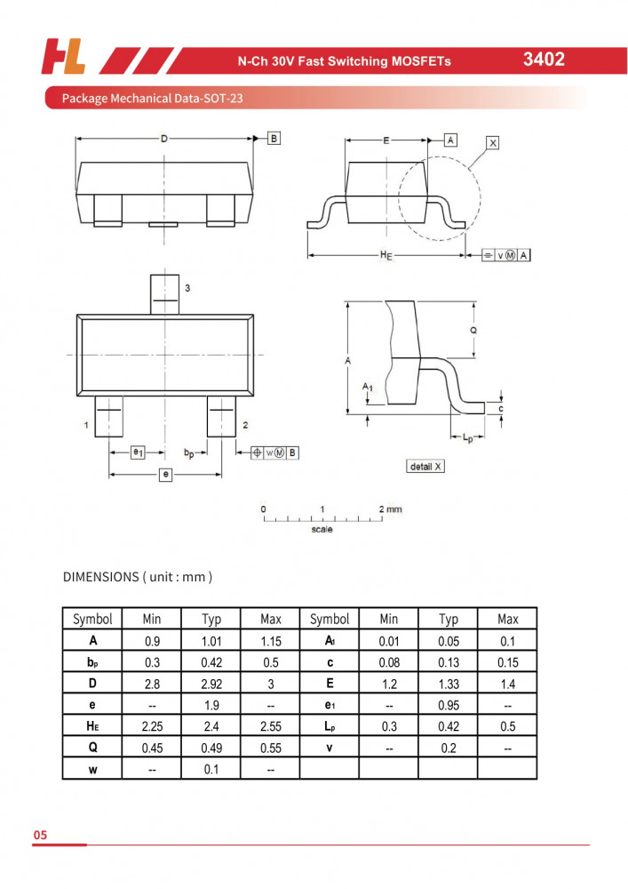 HL 3402 datasheet page 5
