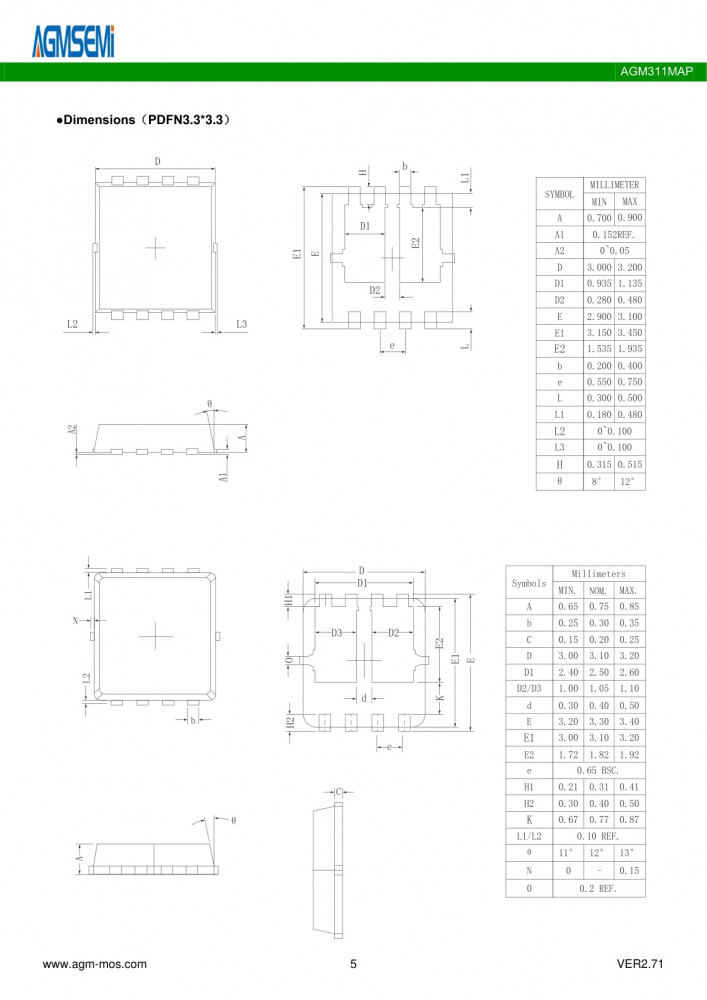 AGM311MAP datasheet page 5