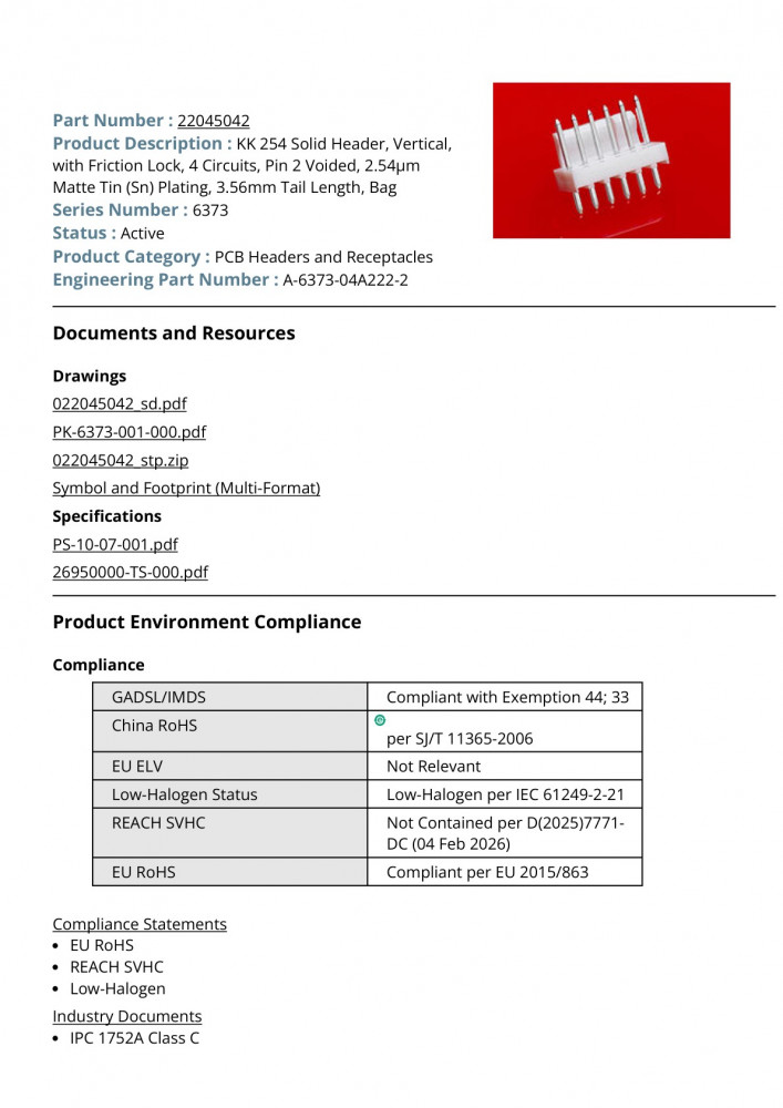 22045042 technical document preview, page 1