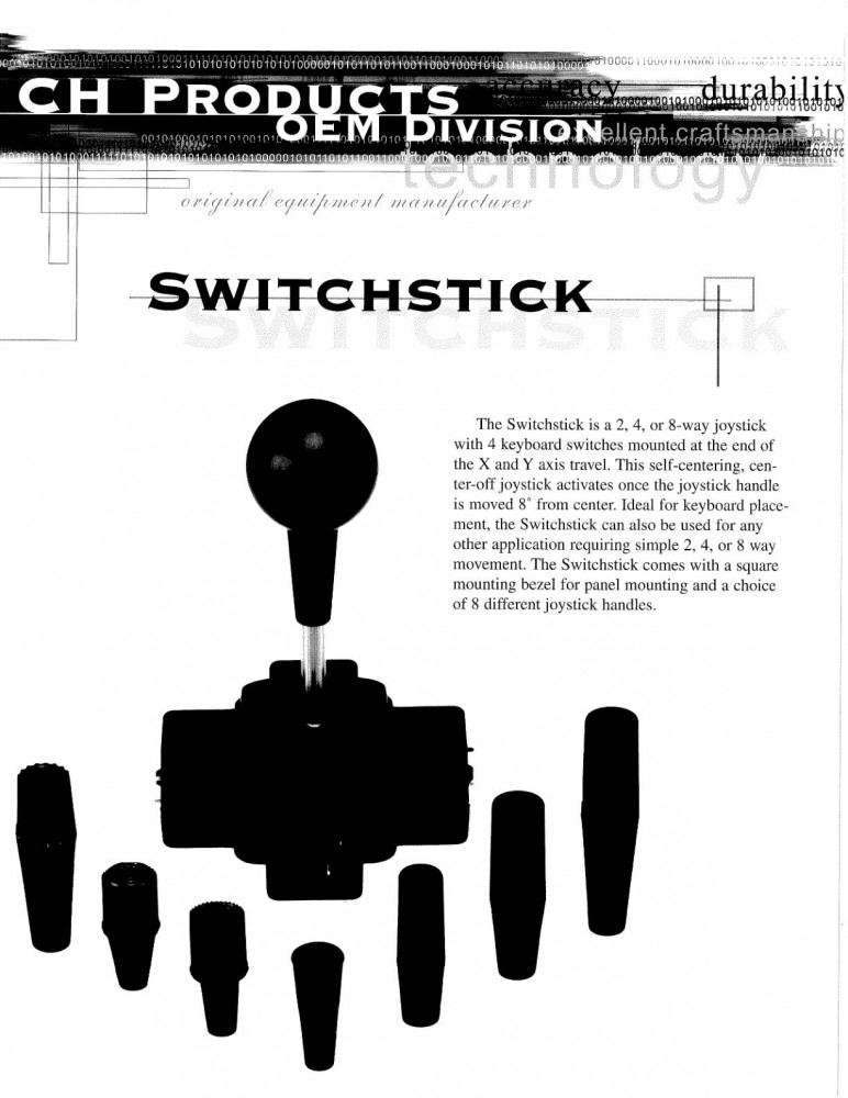 APEM 100-176 Switchstick technical document preview