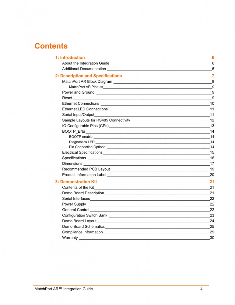 MatchPort AR technical document page 4