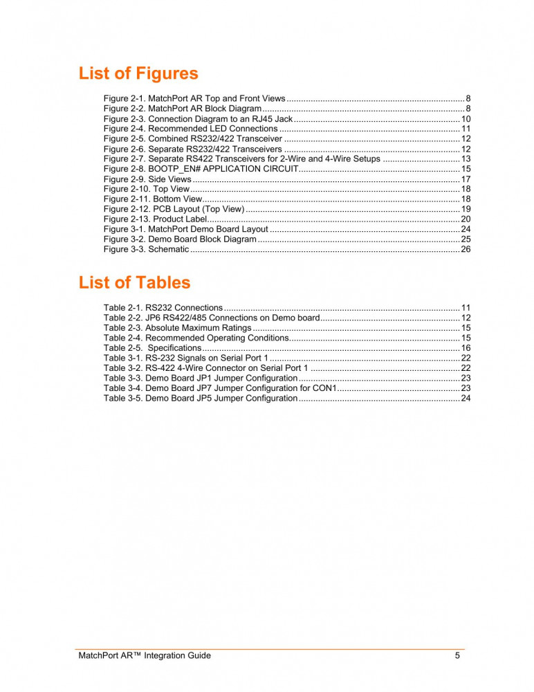 MatchPort AR technical document page 5