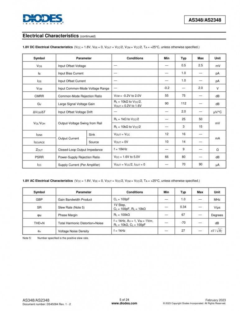 AS2348S-13 datasheet page 5