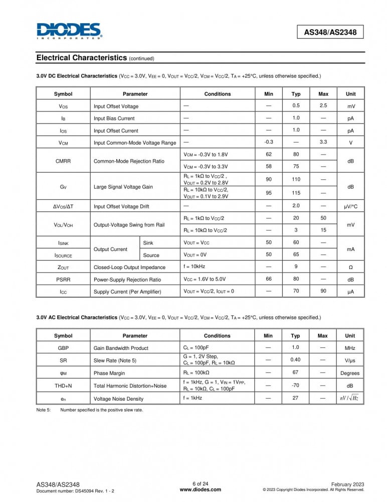 AS2348S-13 datasheet page 6
