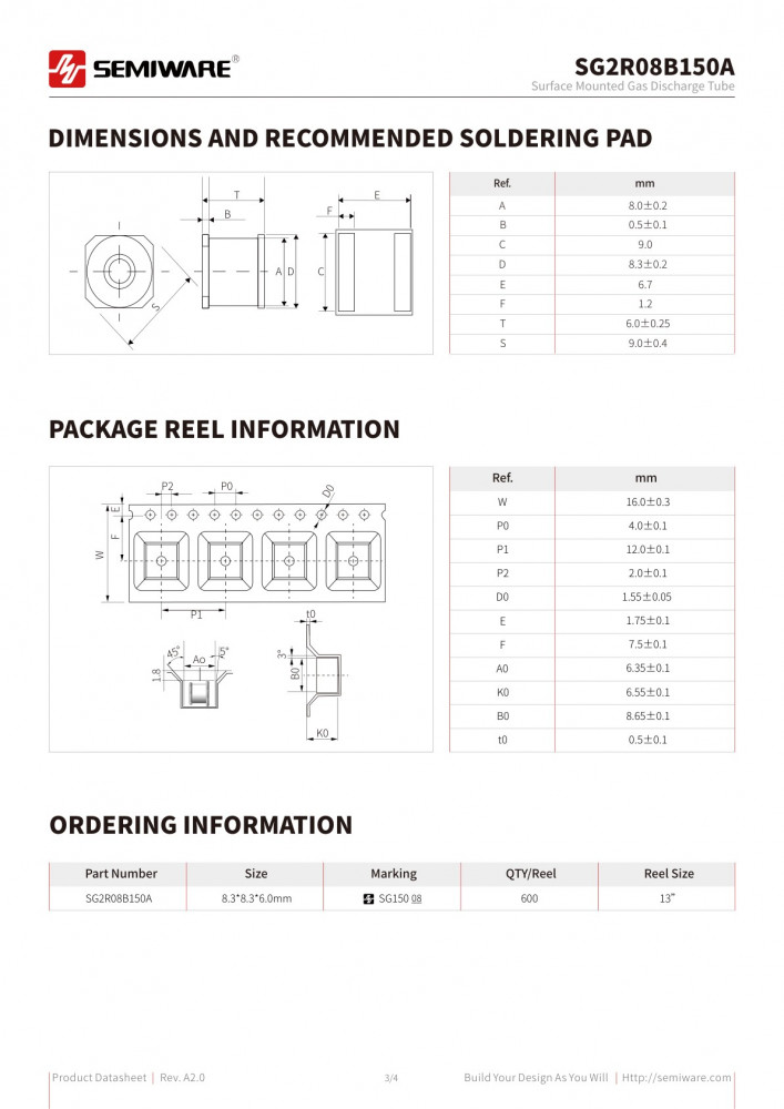 SG2R08B150A datasheet page 3
