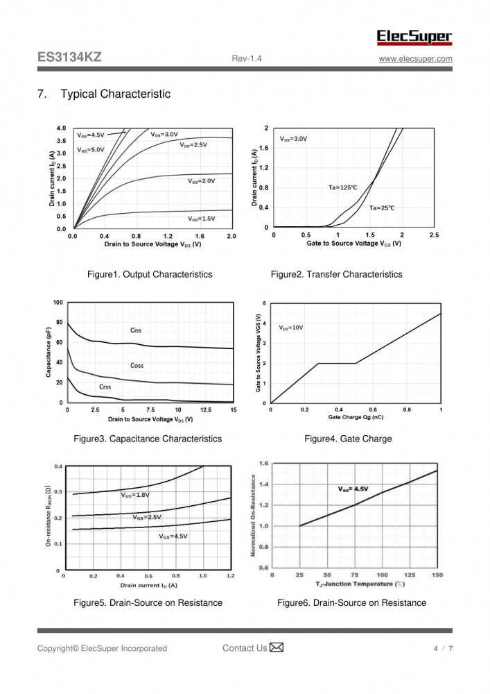 ES3134KZ datasheet page 4