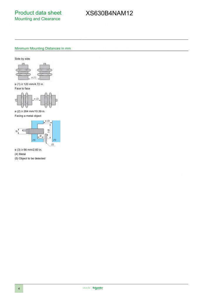 XS630B4NAM12 technical document page 4