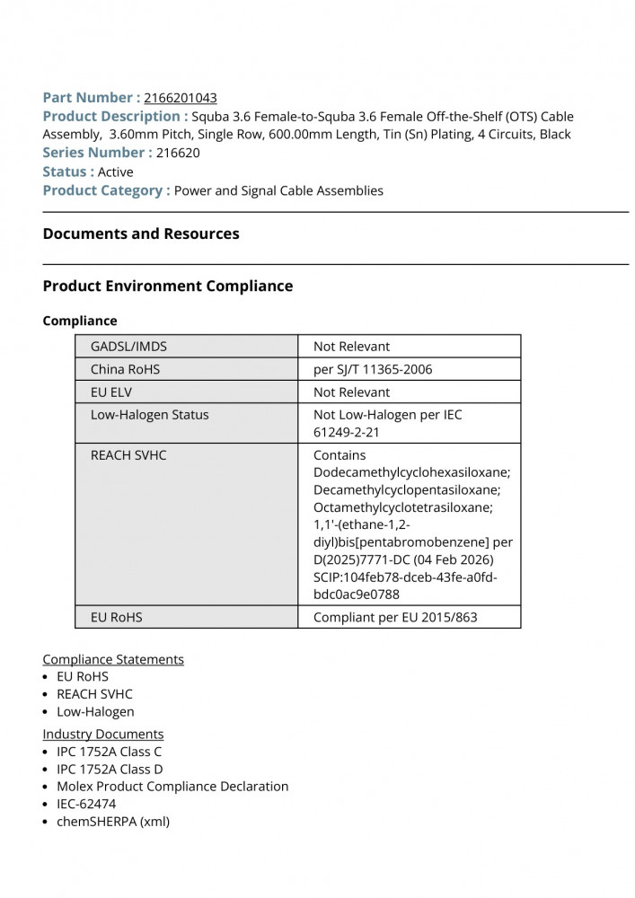 Product document preview, page 1