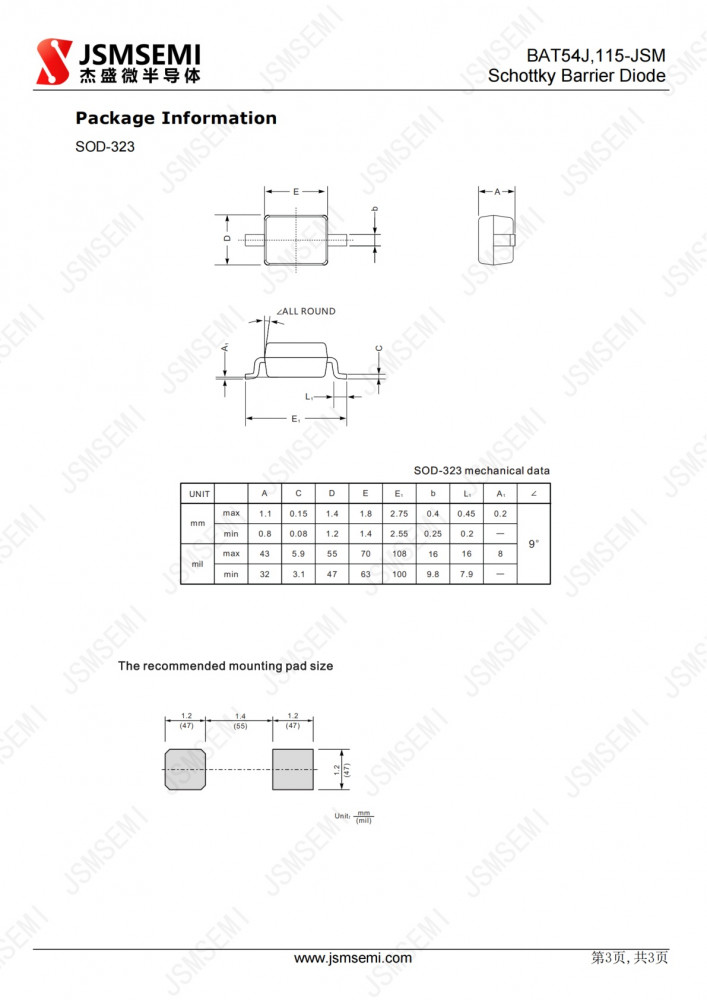 BAT54J,115-JSM datasheet page 3