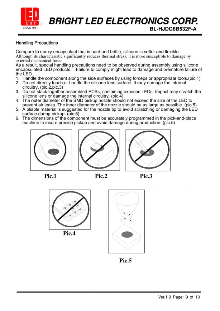 BL-HJDG8B532F-A datasheet page 8