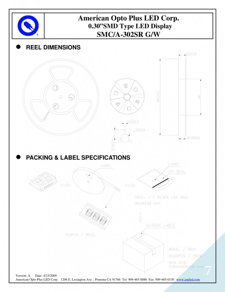 SMA302SR datasheet page 7