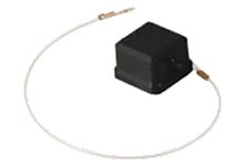 Heavy-Duty Harsh Environment (HE) Cover for Male Inserts, Die-cast Aluminum, with 2 Pegs, without Gasket, Size 3A «21x21», Black for sale