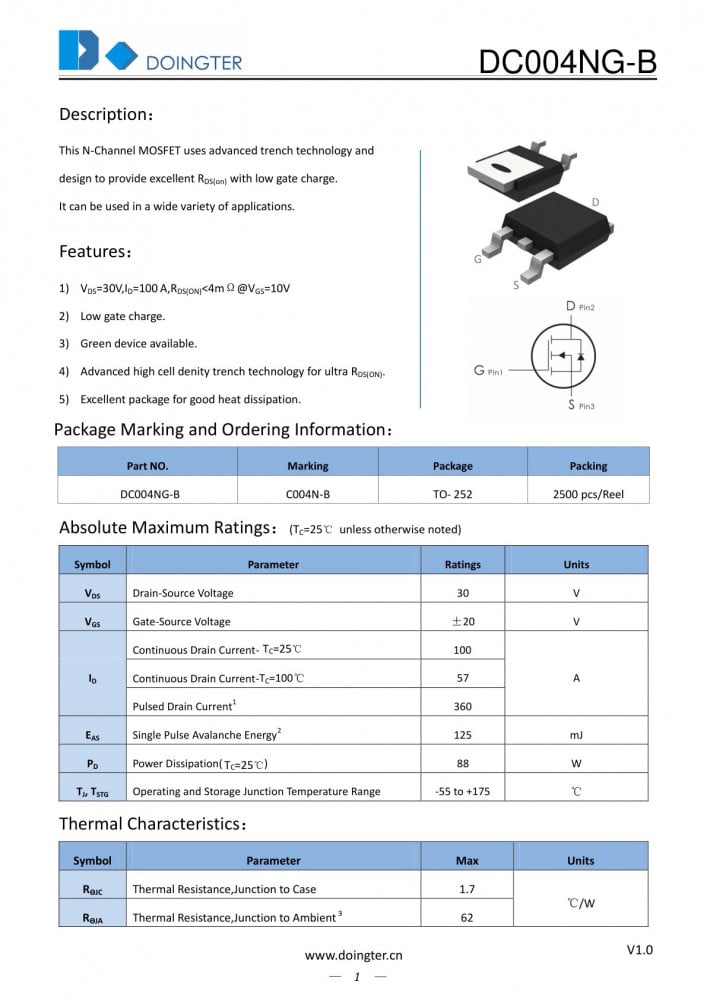 DC004NG-B datasheet page 1