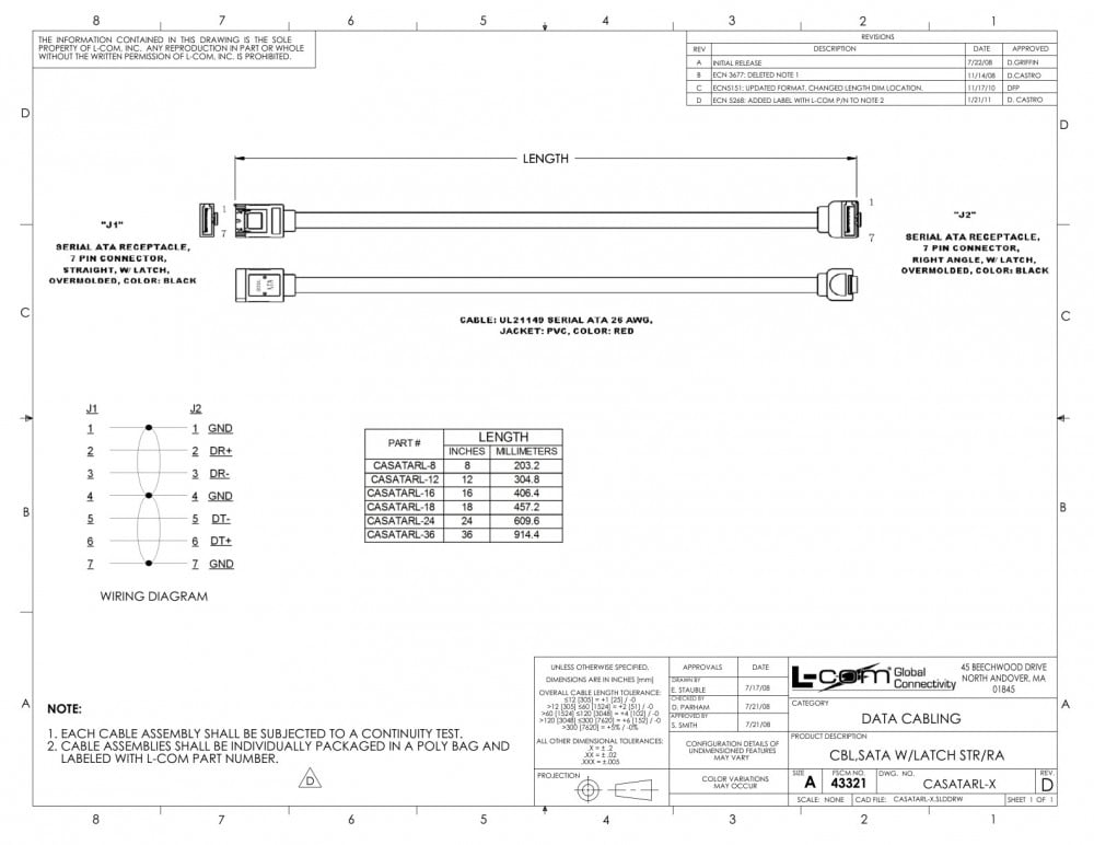CASATARL-36 technical document preview