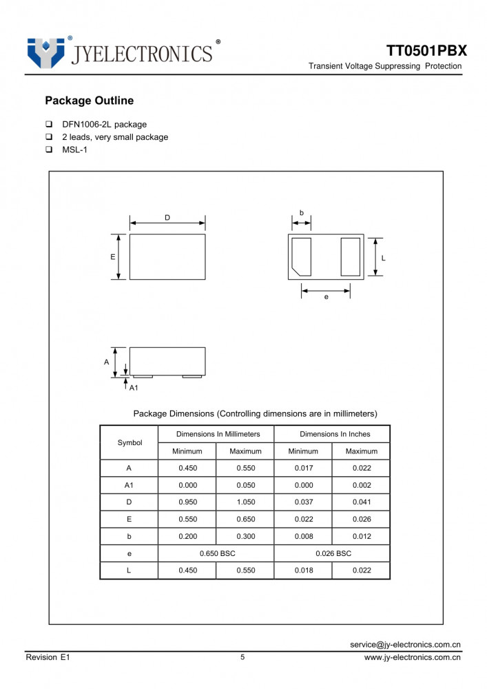 TT0501PBX datasheet page 5