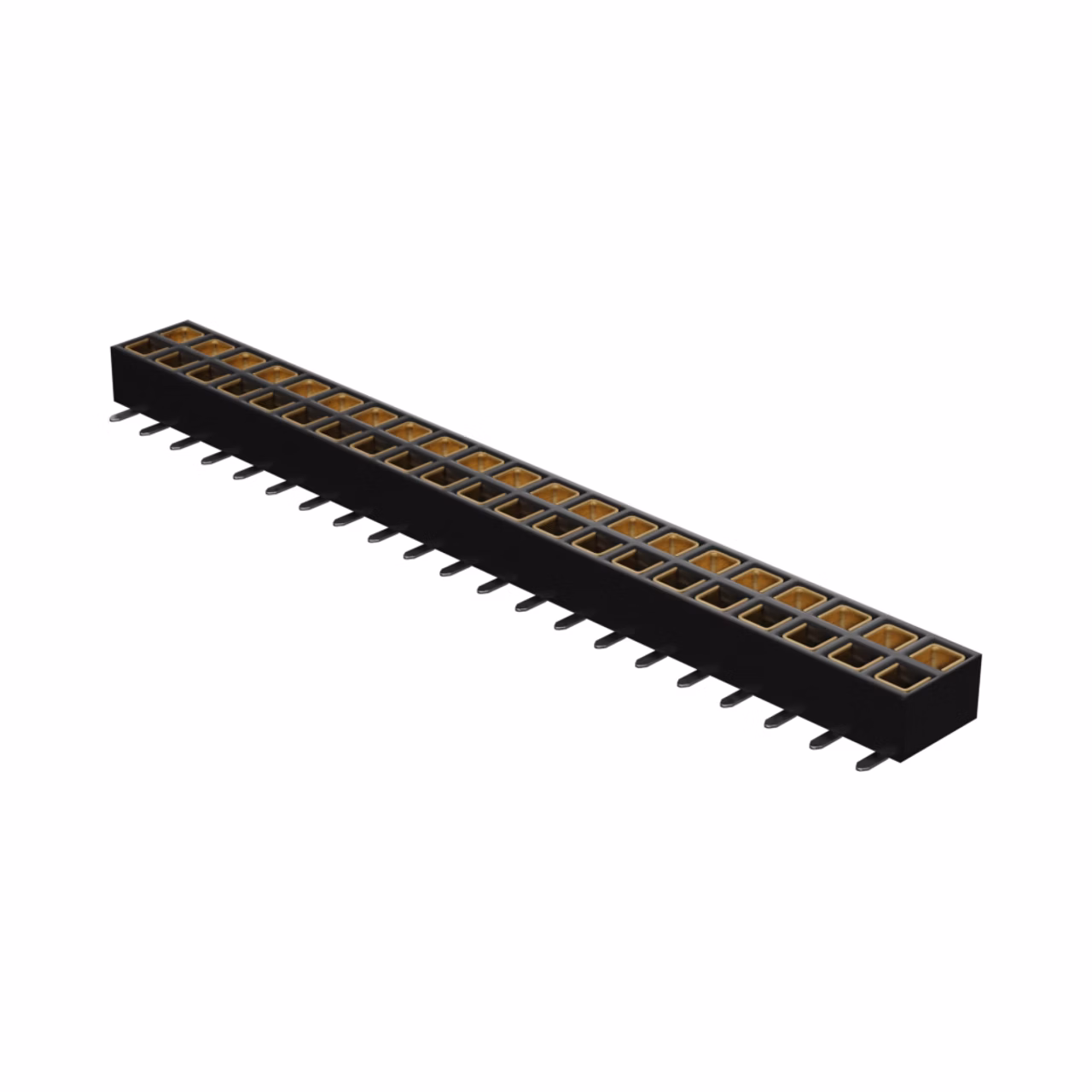 2.00mm Pitch Milli-Grid Receptacle, Surface Mount, Bottom Entry, 0.38µm Gold (Au) Plating, 42 Circuits, Tube, Lead-Free for sale