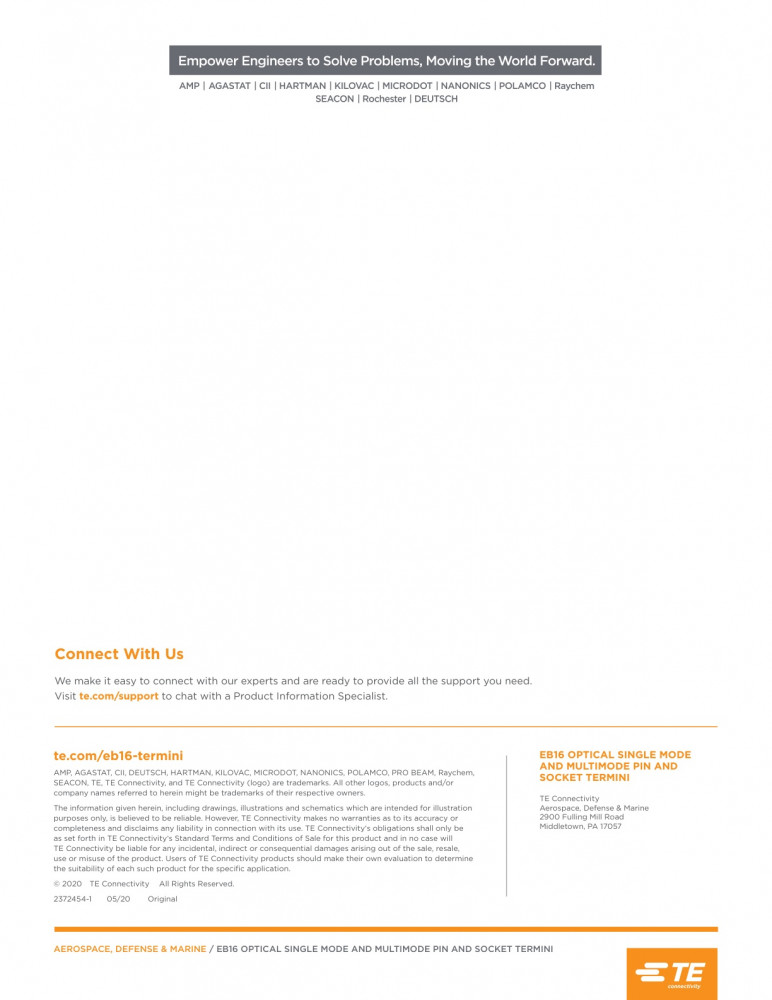 EB16 optical terminus document page 4