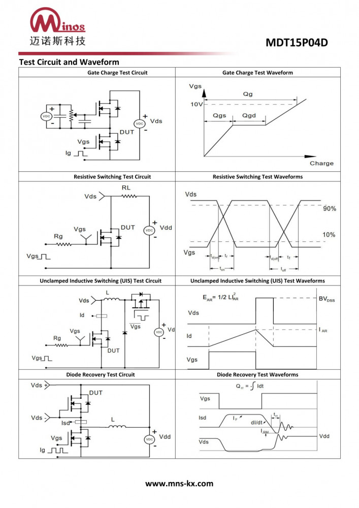 MDT15P04D datasheet page 6