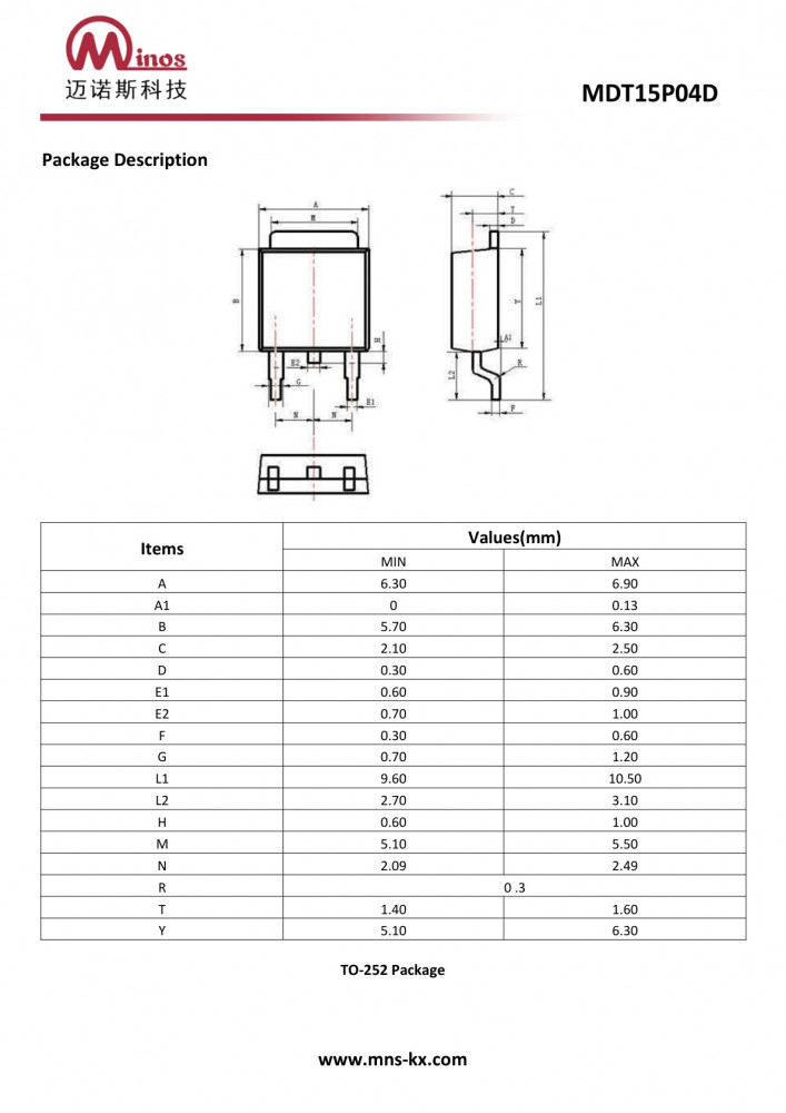 MDT15P04D datasheet page 7