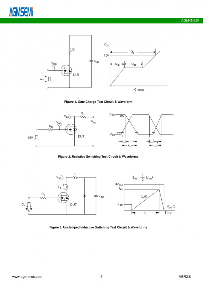 AGM4N65F datasheet page 5