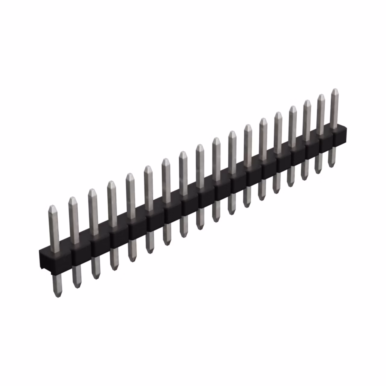 2.00mm Pitch Milli-Grid Header, Vertical, Through Hole, Breakaway, 18 Circuits, 2.50µm Tin (Sn) Plating, Mating Pin Length 4.00mm, Tail Length 2.70mm, Lead-Free for sale