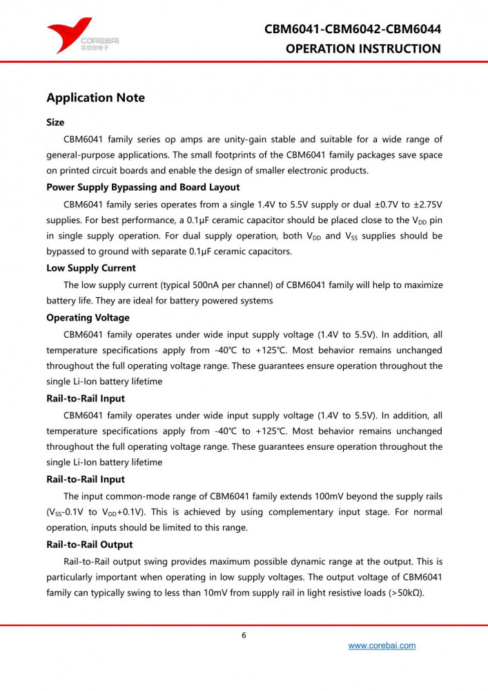 CBM6041AST5 datasheet page 6