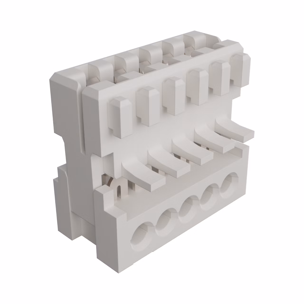 Appli-Mate RAST 2.5 IDT Housing, 5.00mm Pitch, Female, 2 Circuits, All Position Keys, Slotted Endwalls