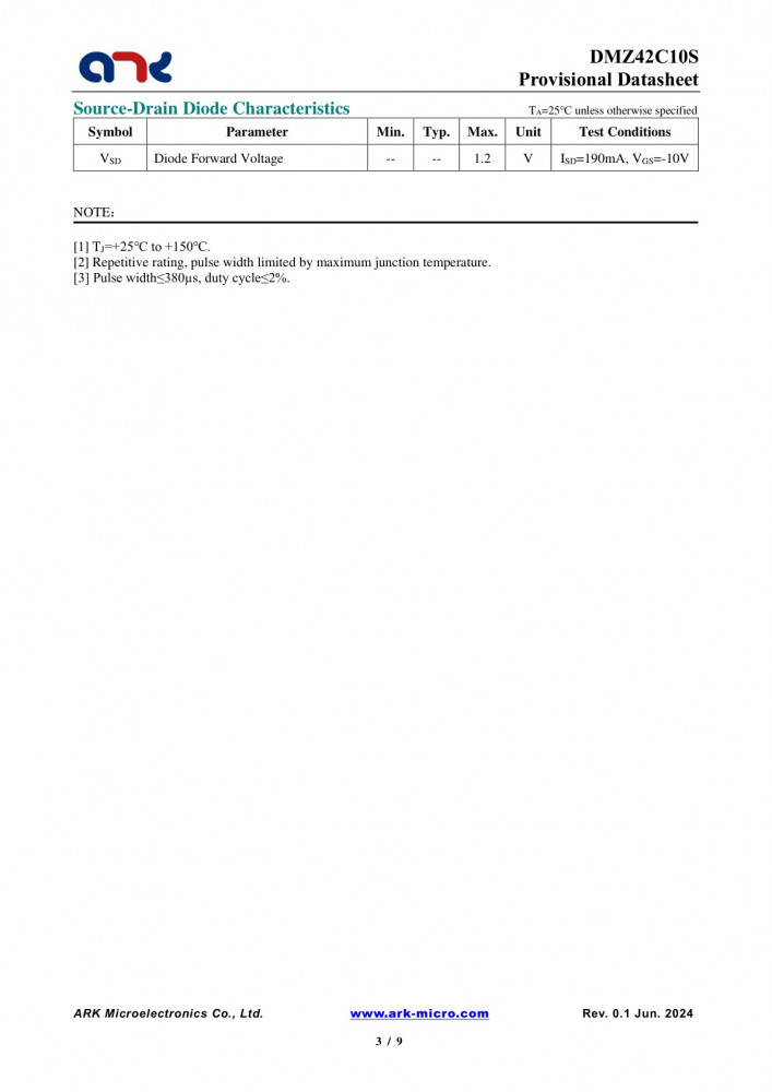 DMZ42C10S datasheet page 3