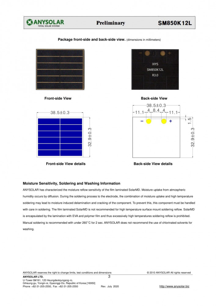 SM850K12L datasheet page 3