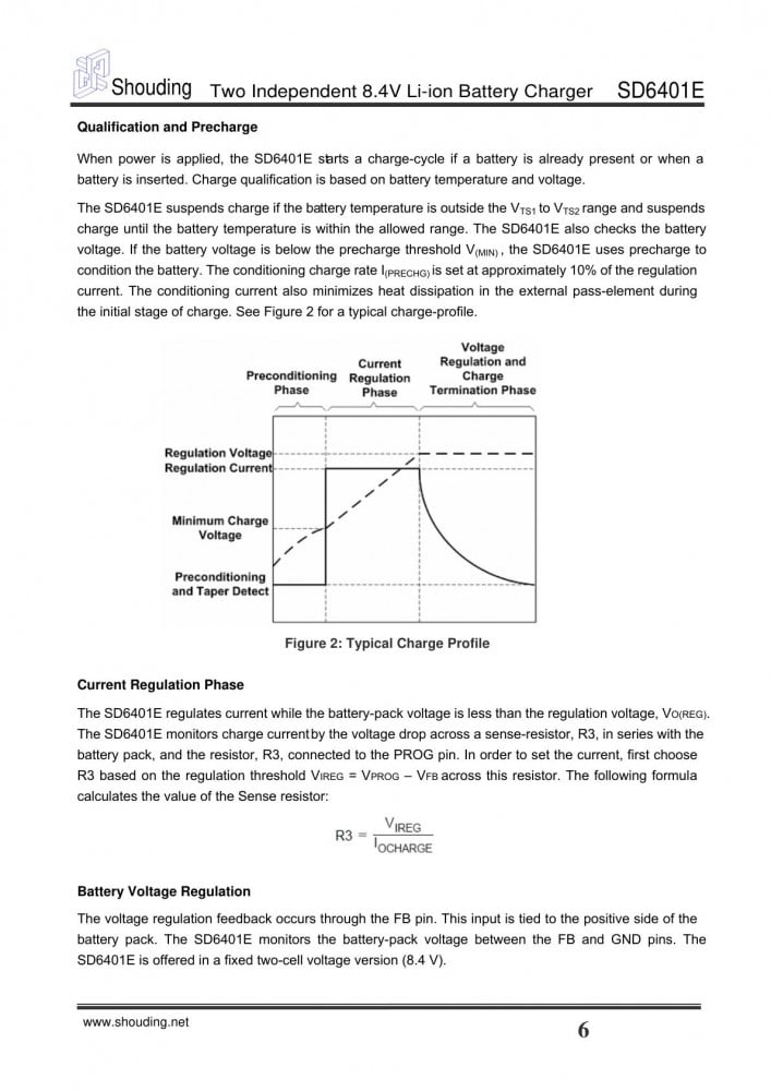 SD6401E datasheet page 6