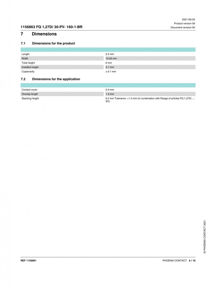 Phoenix Contact 1156863 datasheet page 6
