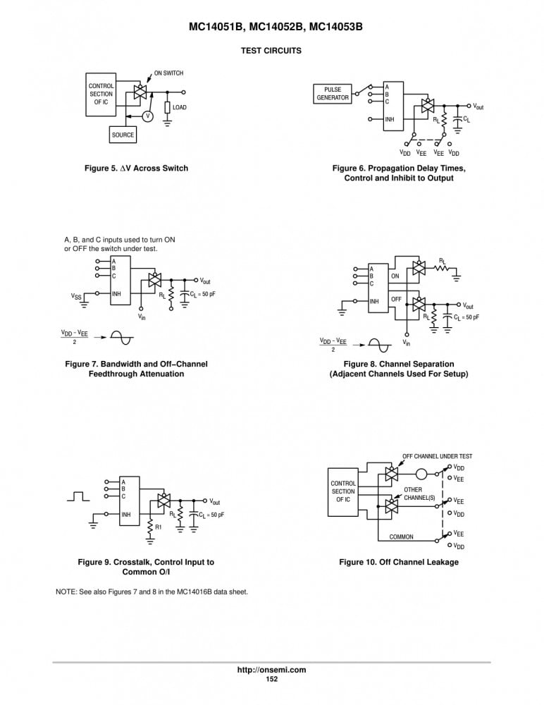 MC14051B datasheet page 6
