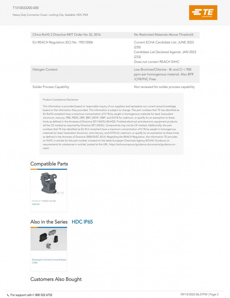 T1010033200-000 technical document page 2