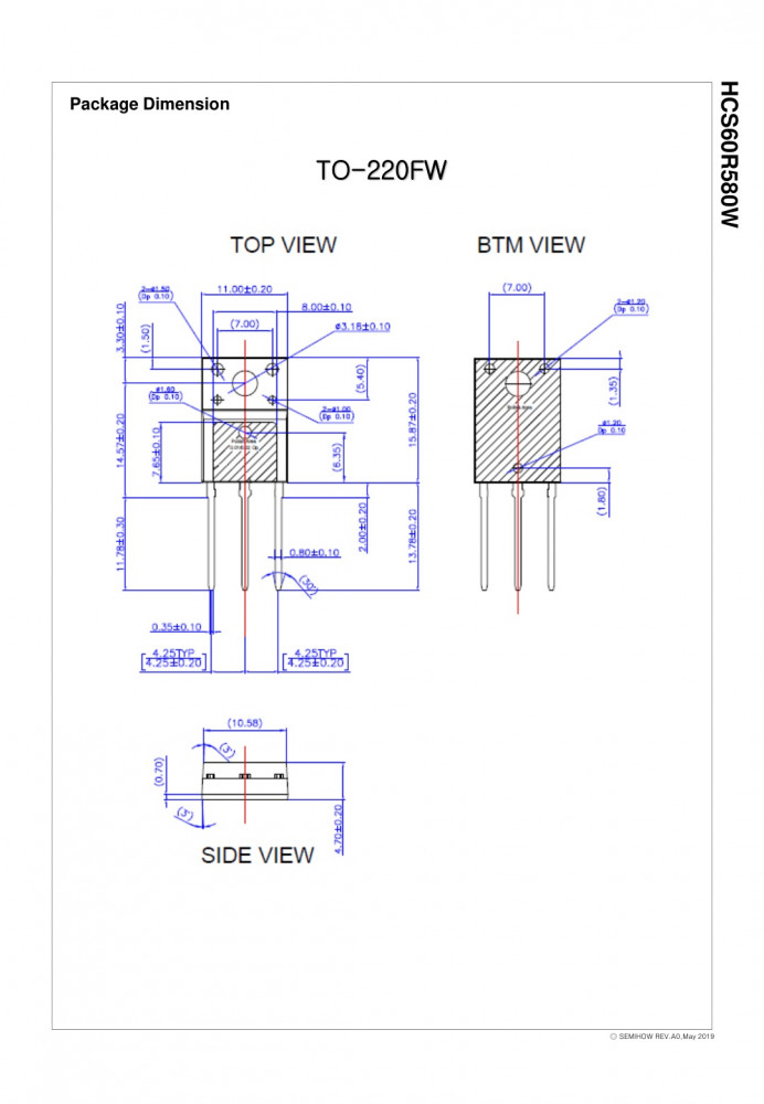 HCS60R580W datasheet page 7
