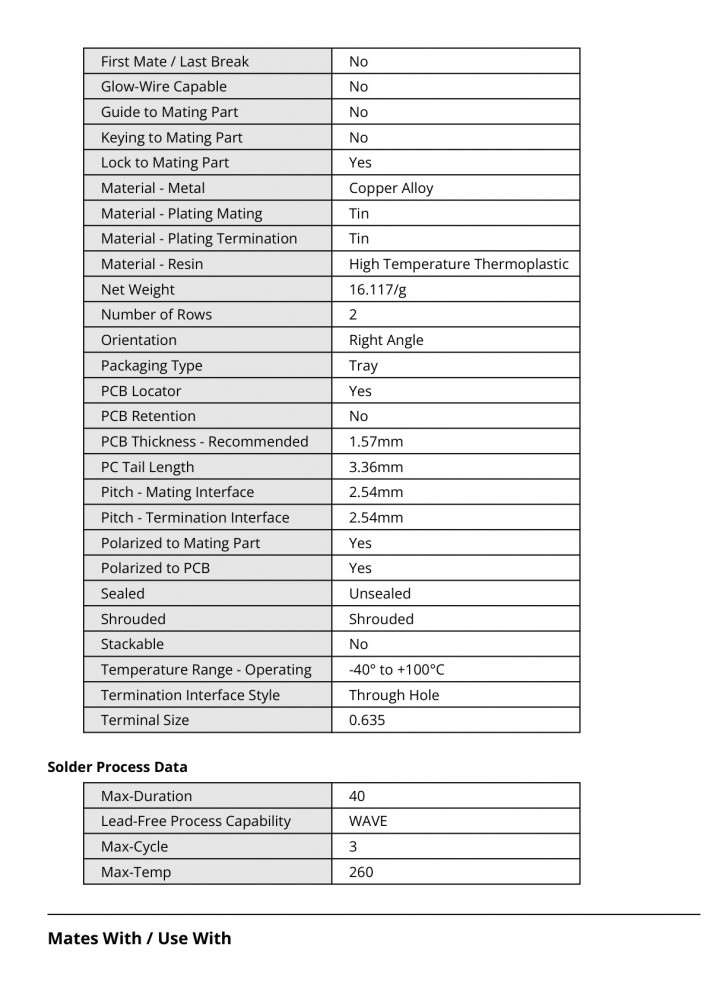 MOLEX 347082006 technical document image, page 3