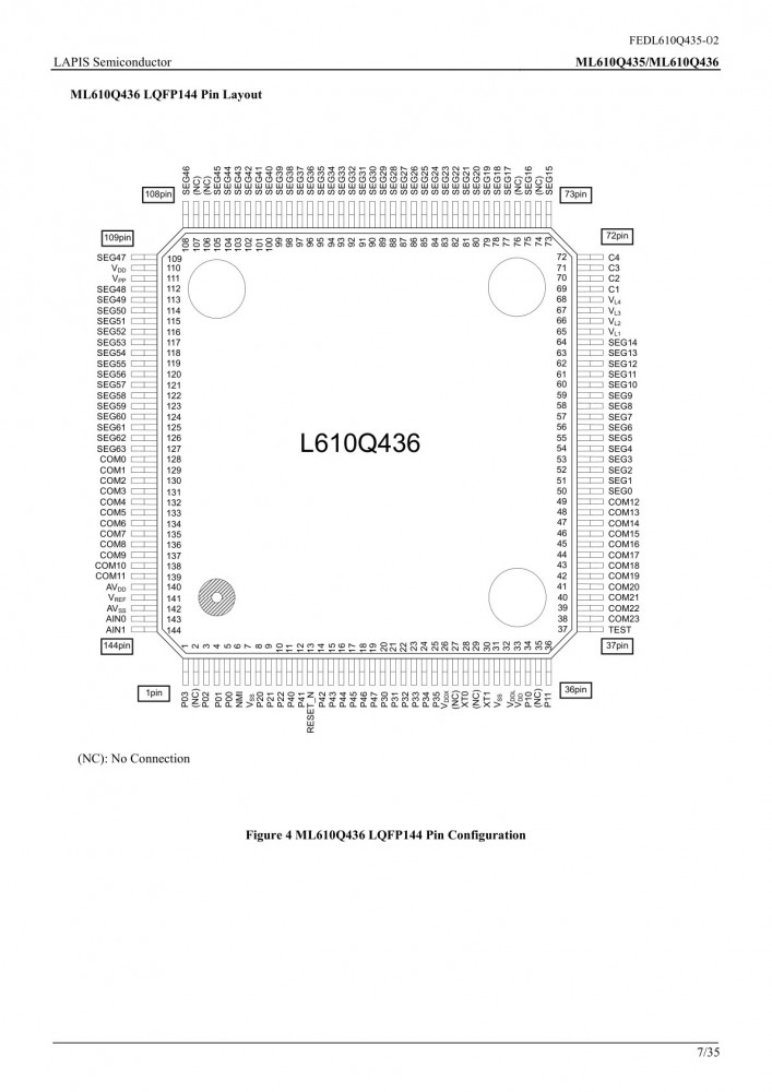 ML610Q436A documentation page 7
