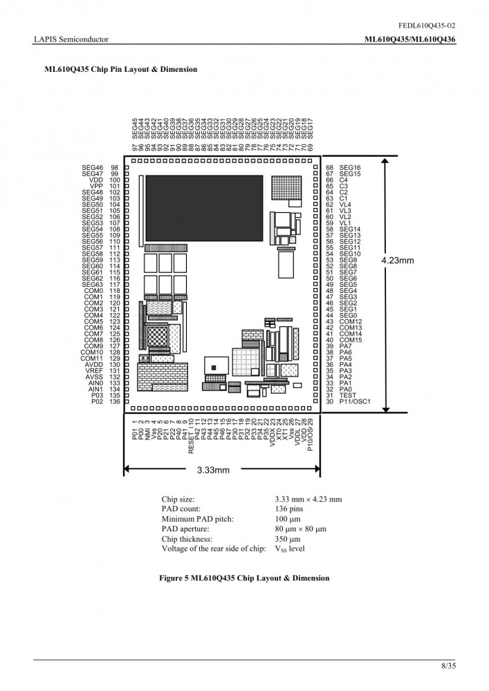 ML610Q436A documentation page 8