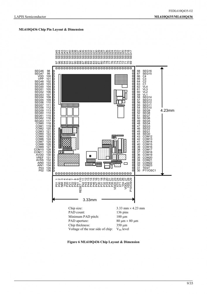 ML610Q436A documentation page 9