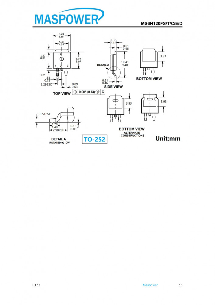 MS6N120FC datasheet page 10