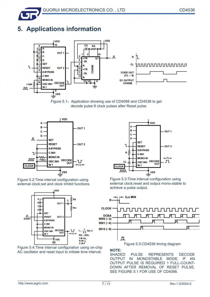CD4536 datasheet page 7