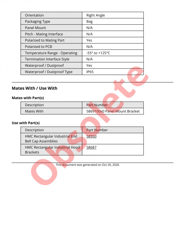 MOLEX 586961010 technical document page 3